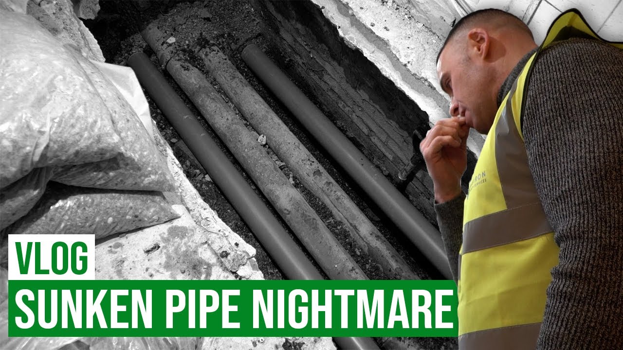 SUNKEN PIPE NIGHTMARE! Day-in-the-life of a London Property Maintenance ...