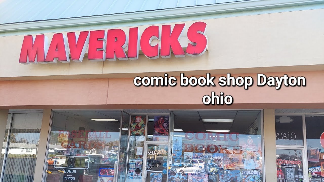 Maverick's comic bookshop dayton ohio - YouTube