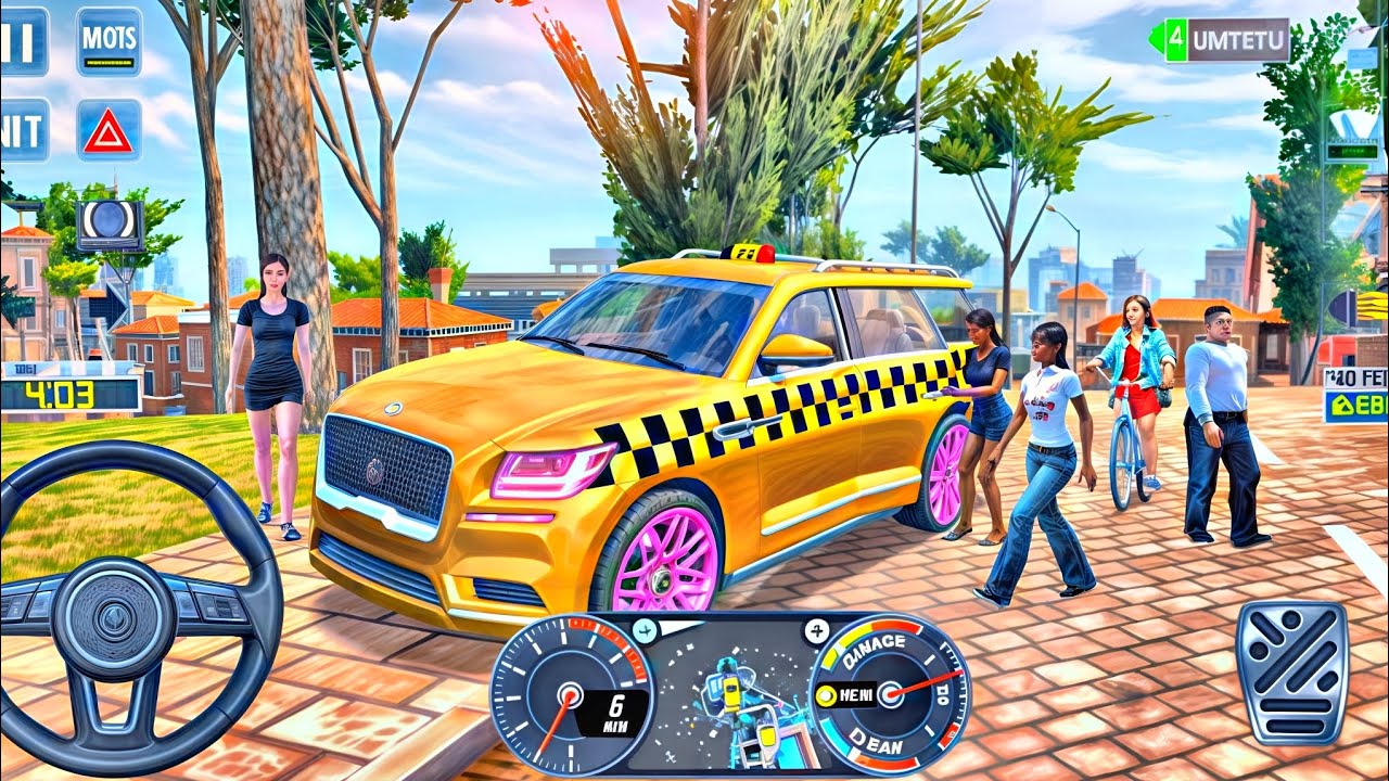 Taxi Sim 2022 Evolution - Linclon Navigator SUV Car Taxi Driving Miami City - Android GamePlay ...