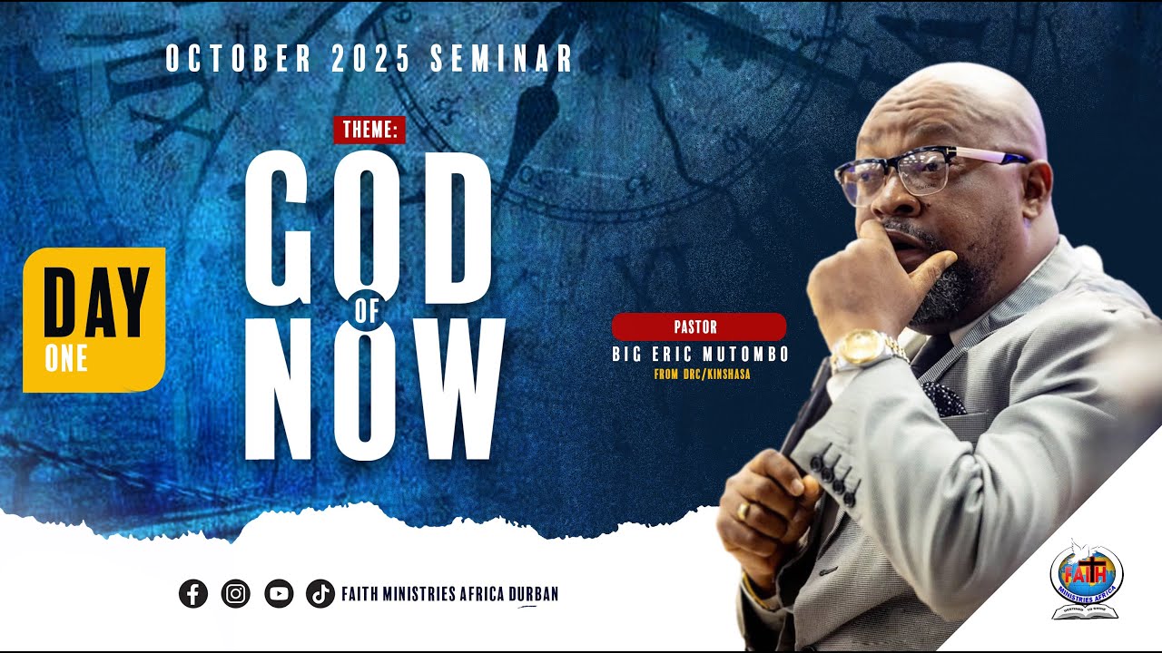 OCTOBER SEMINAR | THE GOD OF NOW - YouTube