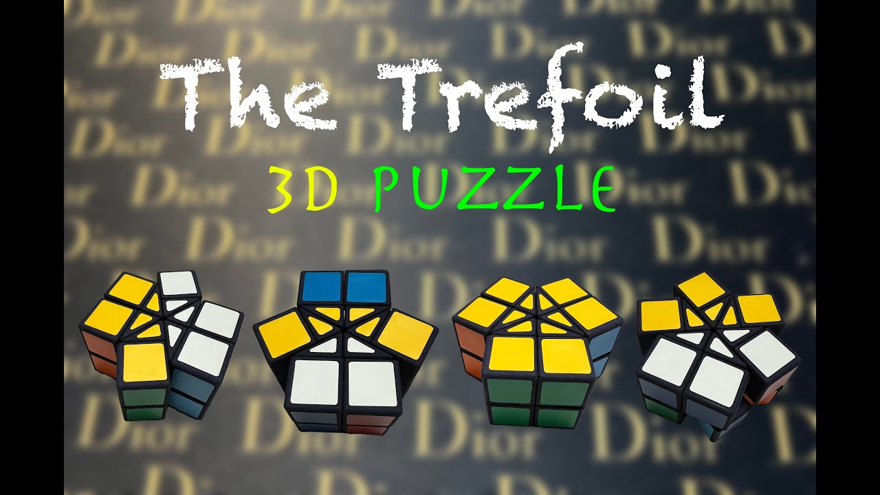 Trefoil - Black 3D-printing plastic - YouTube