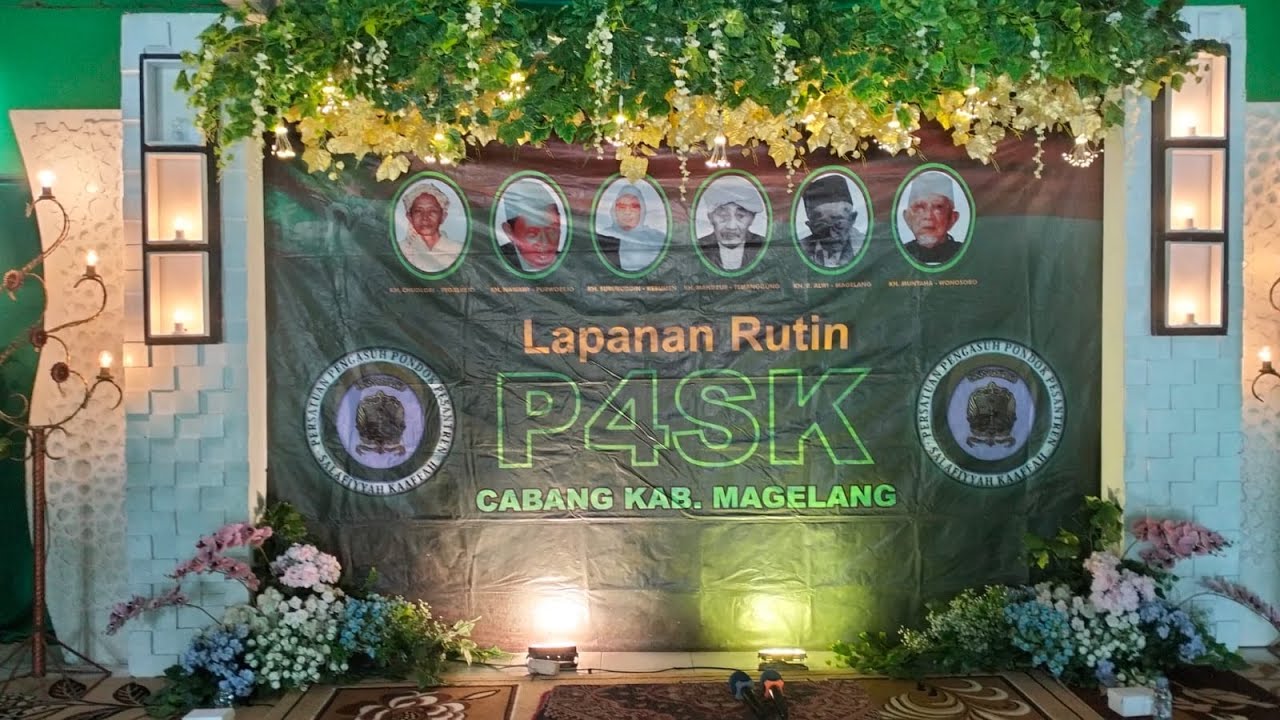 Pengajian Selapanan P4SK Cabang kabupaten Magelang - YouTube