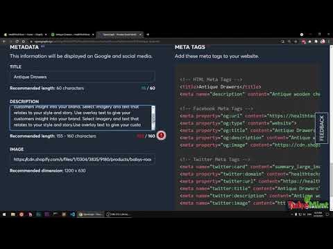 Generate Meta Tags: Facebook Open Graph, Twitter Card, Linkedin ...