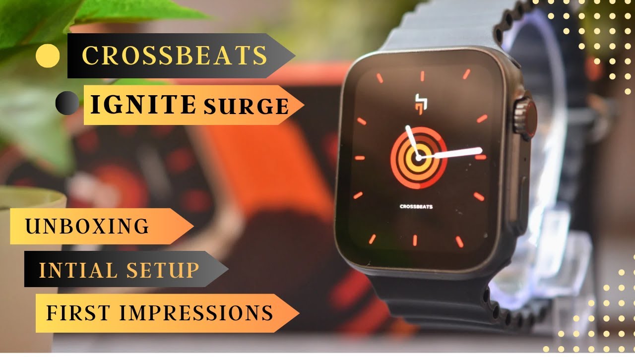 CROSSBEATS IGNITE SURGE(BLACK): Unboxing, Initial Setup & First Impressions- In Hindi . - YouTube