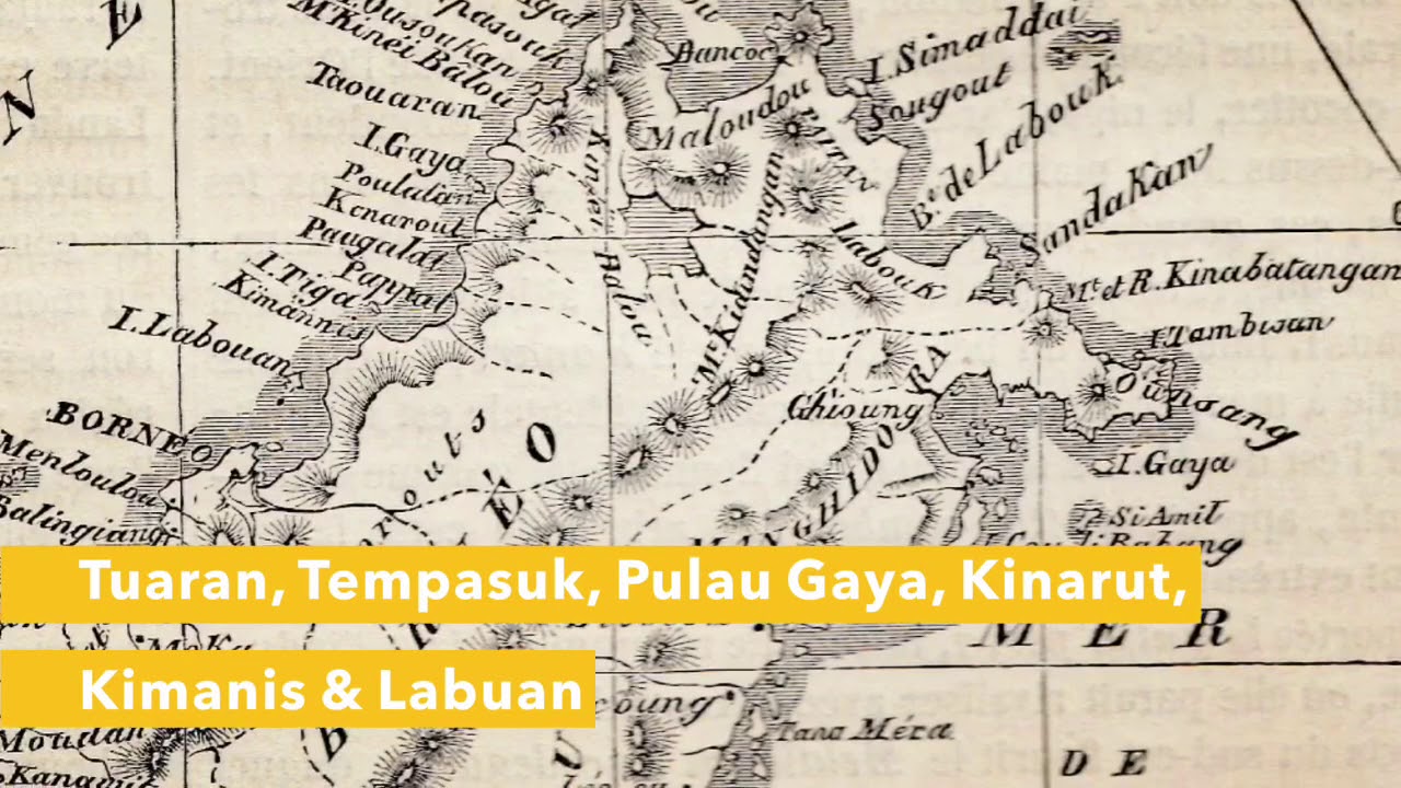 500 Years of Maps of North Borneo (Sabah) - YouTube