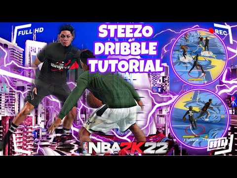 NBA2K22 NEXT GEN STEEZO STAND STILL DRIBBLE TUTORIAL W/ SIGS + HANDCAM ...