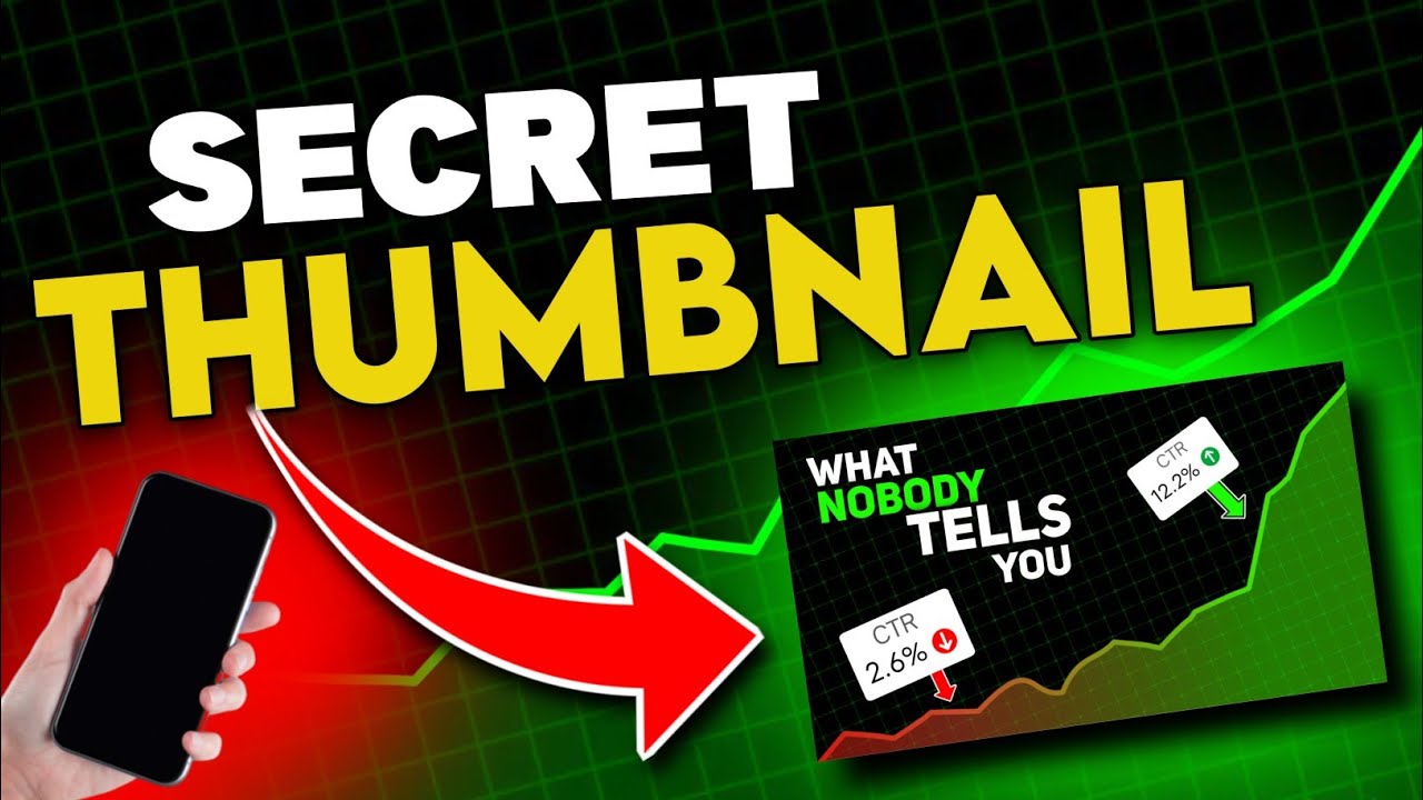 How To Make ( THUMBNAIL) in just 5 Minutes ! 📈 (THATE GO VIRAL) - YouTube