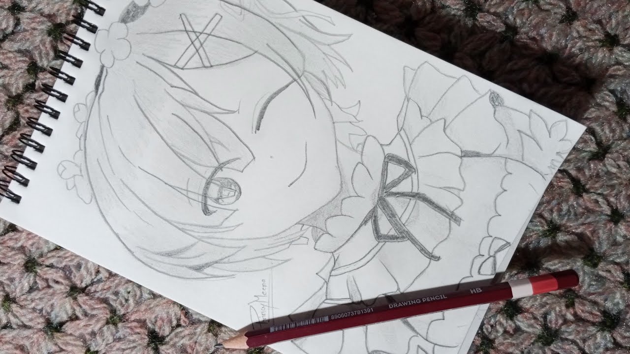 How to draw Anime Sketch // Full Tutorial // @galleryofPM - YouTube