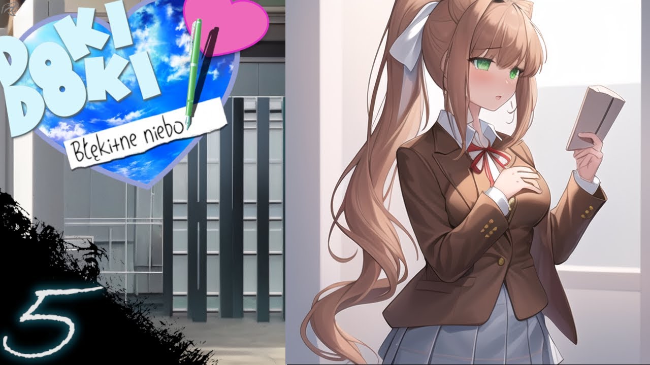 Zagrajmy W Doki Doki Blue Skies Pl Cudowna Recytacja Moniki 5