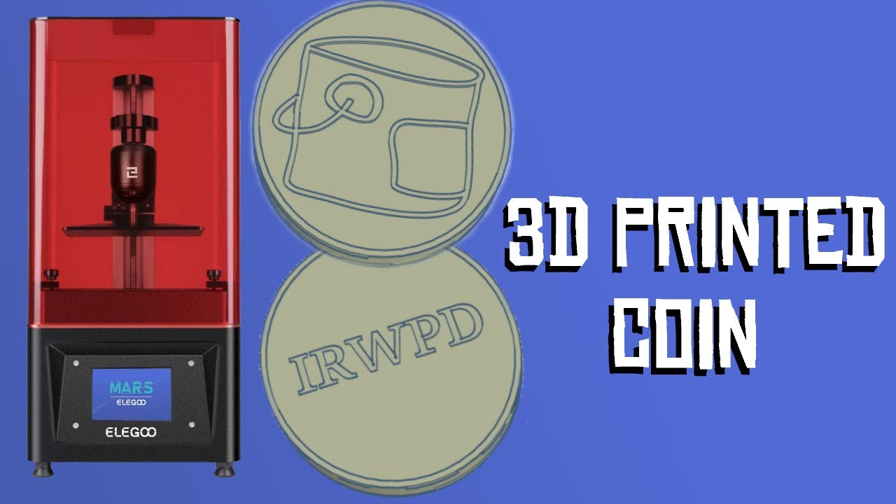 3D Printed Coin - YouTube