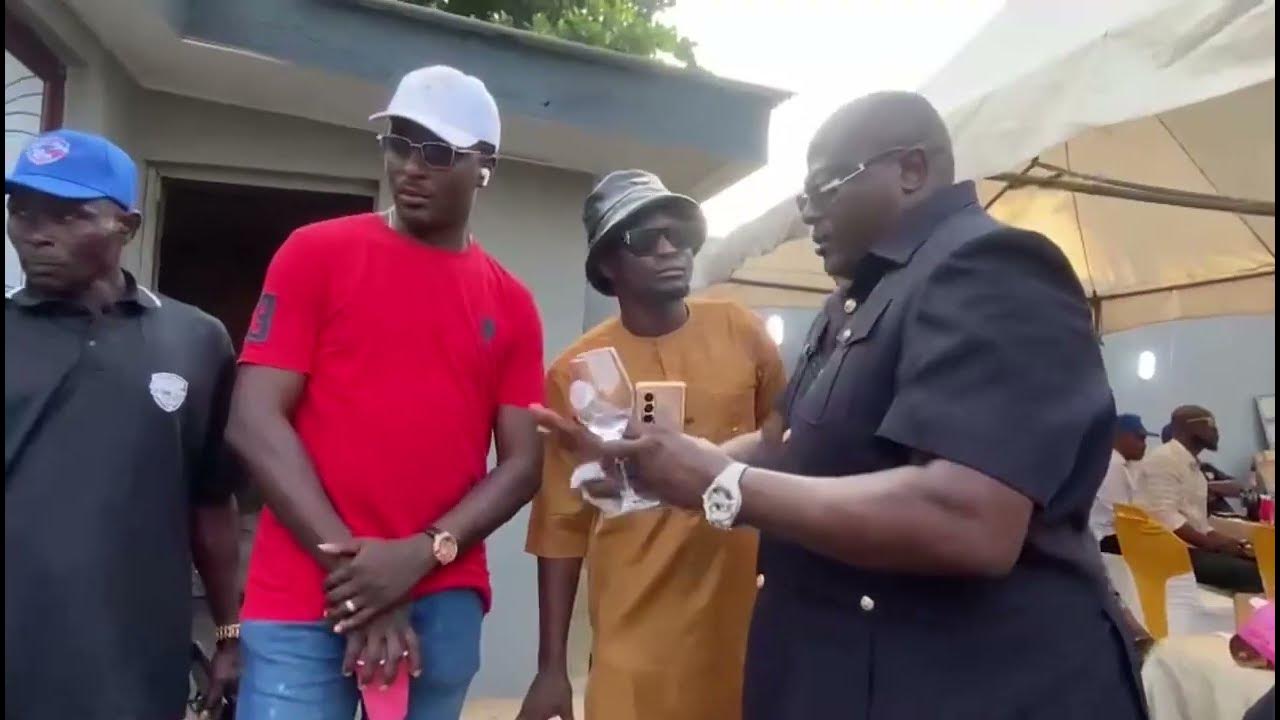 JIGAN BABA OJA AND ADENIYI JOHNSON AT THE OPENING OF ULTIM8 AUTOS ...