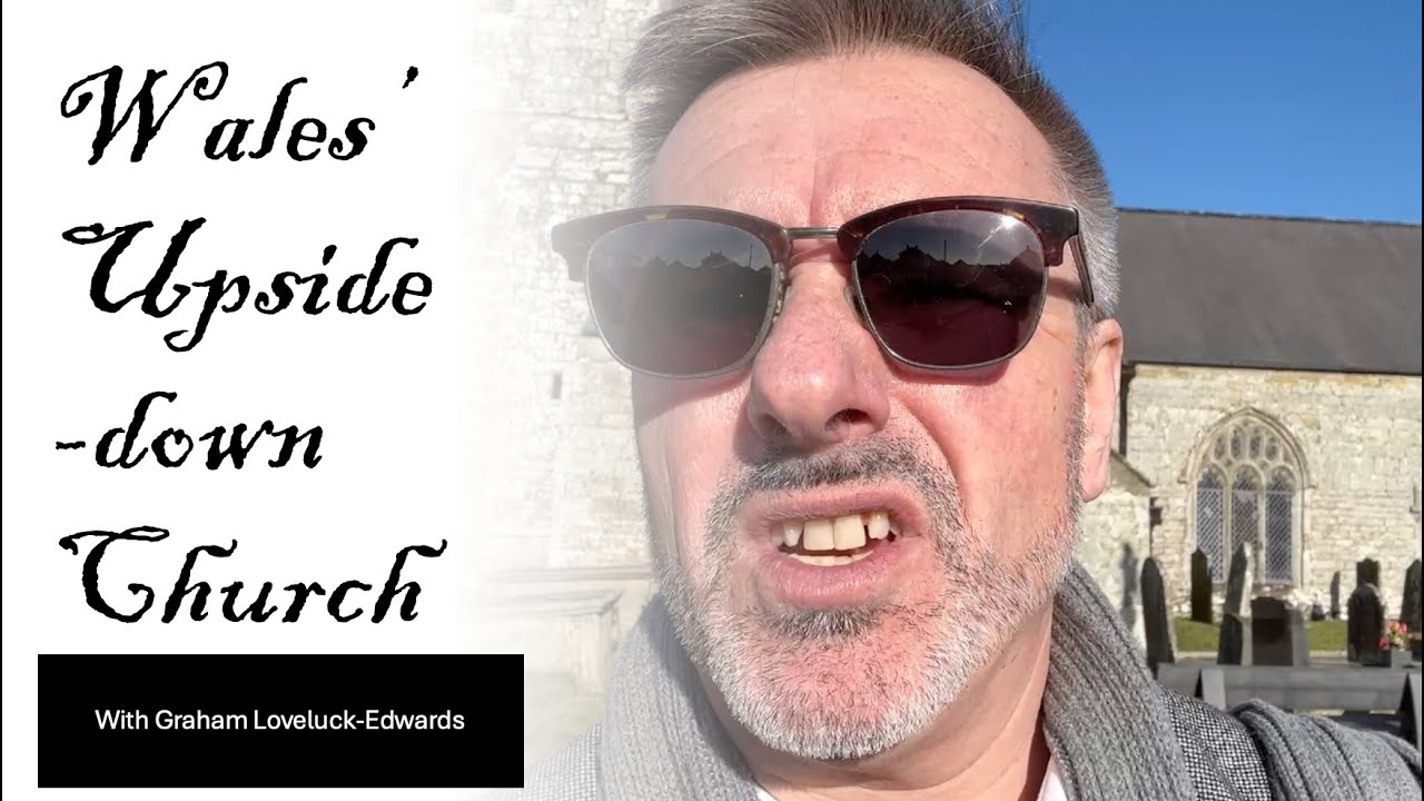 The upside down church of St James, Pyle near Bridgend - YouTube