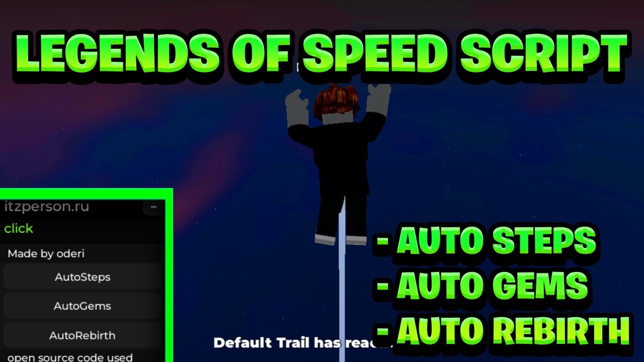 [OP NEW] Legends Of Speed Script Pastebin - (ROBLOX) *Auto Farm* [Works ...