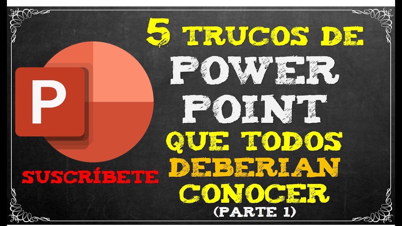 5 Trucos PowerPoint fáciles y rápidos - YouTube