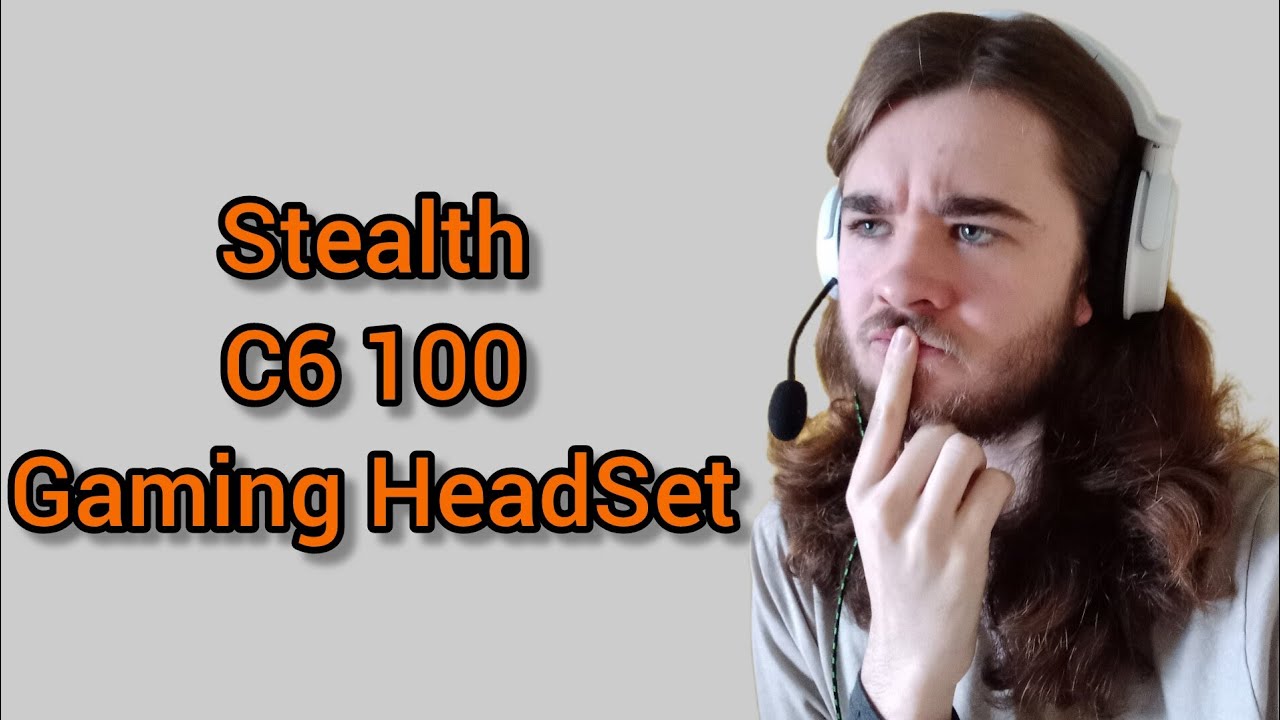 Stealth C6 100 Gaming HeadSet - (White): Review - YouTube