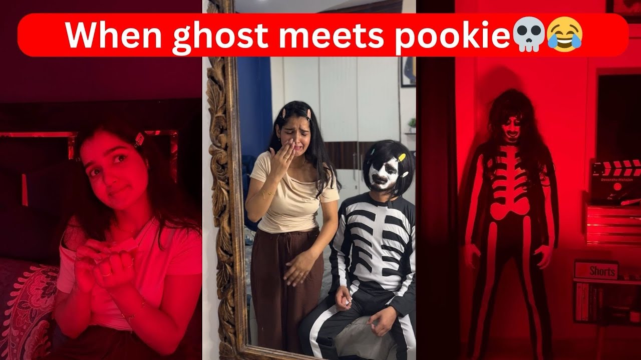 When ghost meets pookie💀🥰 | Chimkandi - YouTube