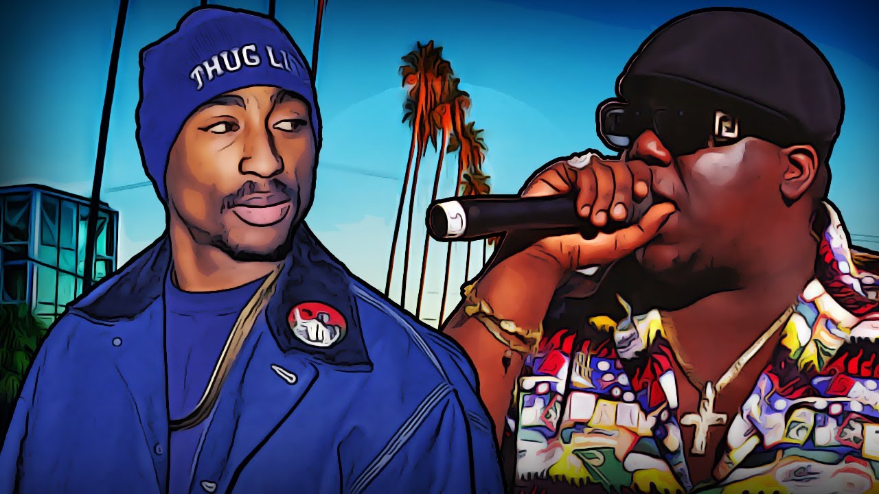 2Pac - Blasted (ft. Biggie) - 2023 - YouTube