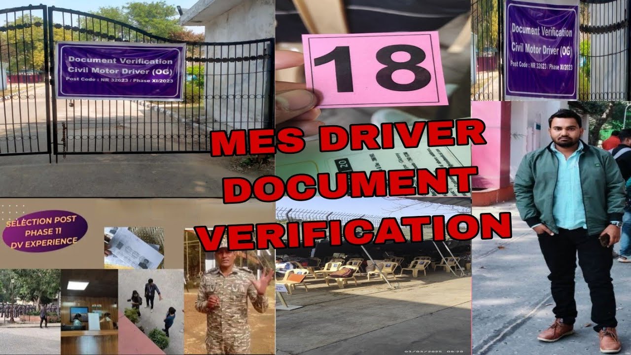 #MES DRIVER DOCUMENT VERIFICATION || MES DRIVER DV #Mesdriverdv # ...