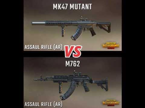 MK47 V/S M762 #shorts #bgmi #comparison - YouTube