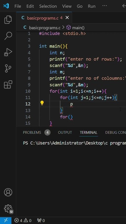 Cross Pattern Printing In C Shortvideo Coding Computerprogramming Python Youtube
