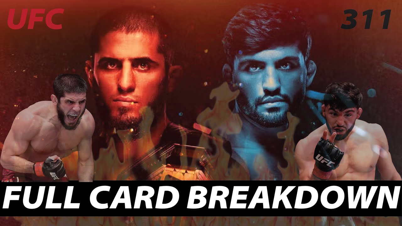 UFC 311 Full Card Breakdown & Predictions... - YouTube