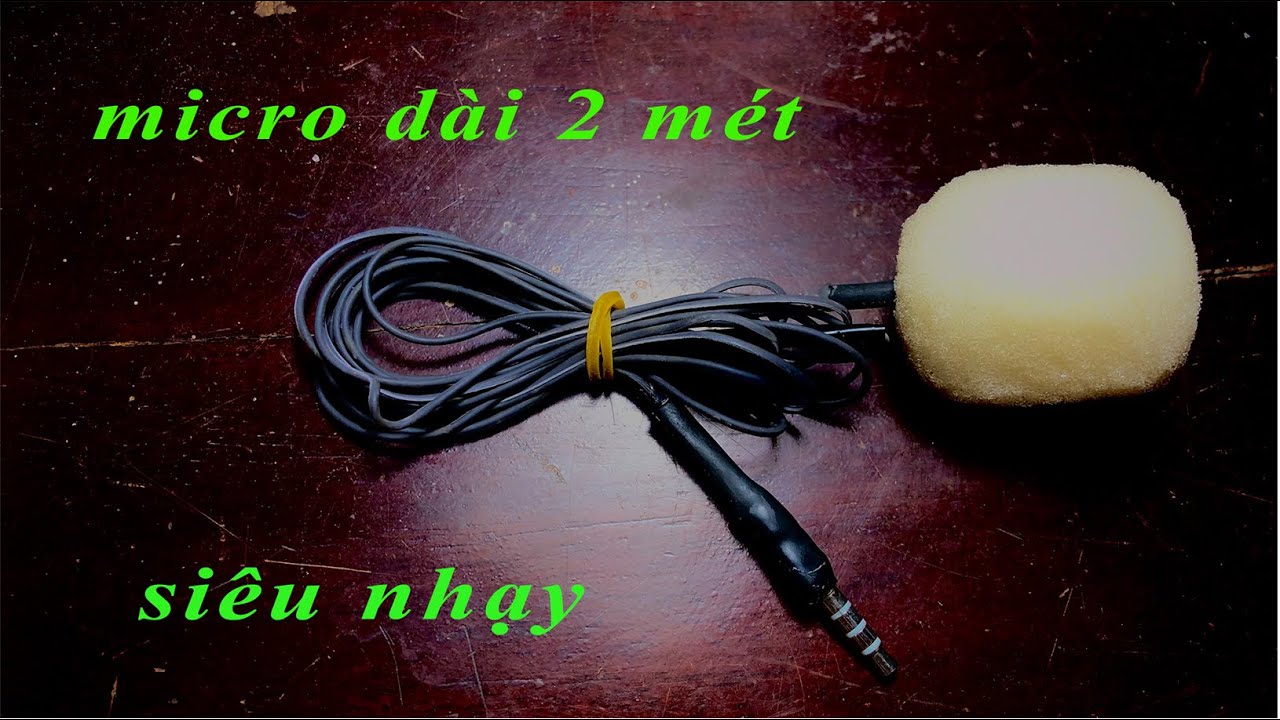 PNT - chế micro cho PC, Điện thoại, Laptop - micro 3 vạch/4 chấu. - YouTube