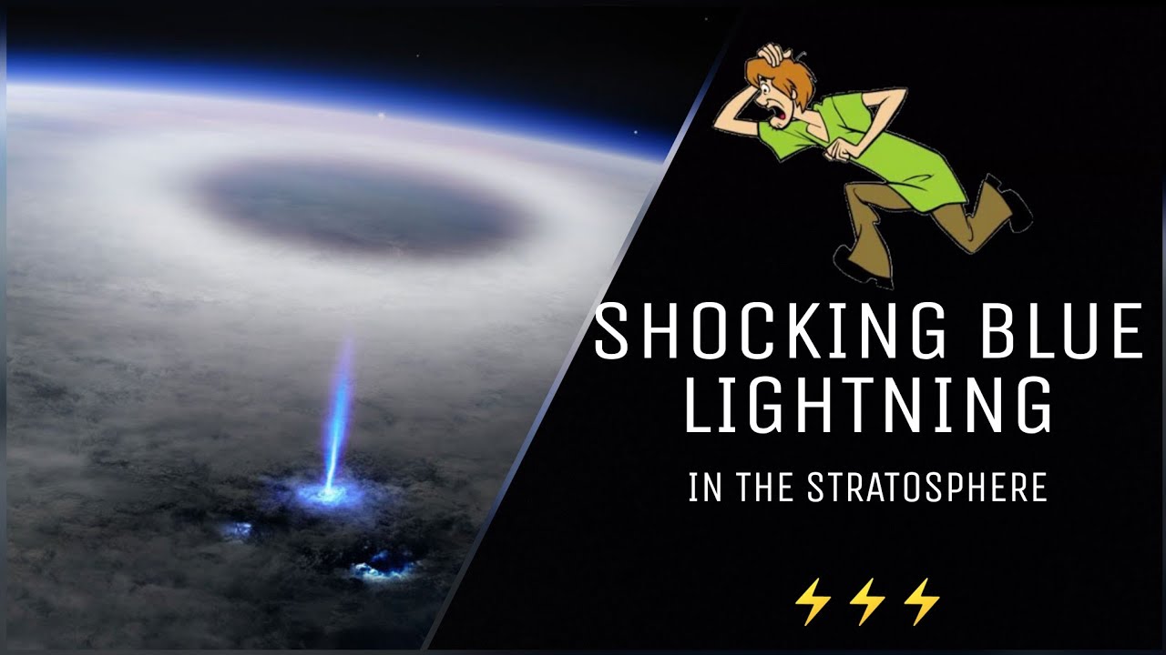 SHOCKING 😱 BLUE LIGHTNING IN THE STRATOSPHERE ⚡⚡⚡ - YouTube