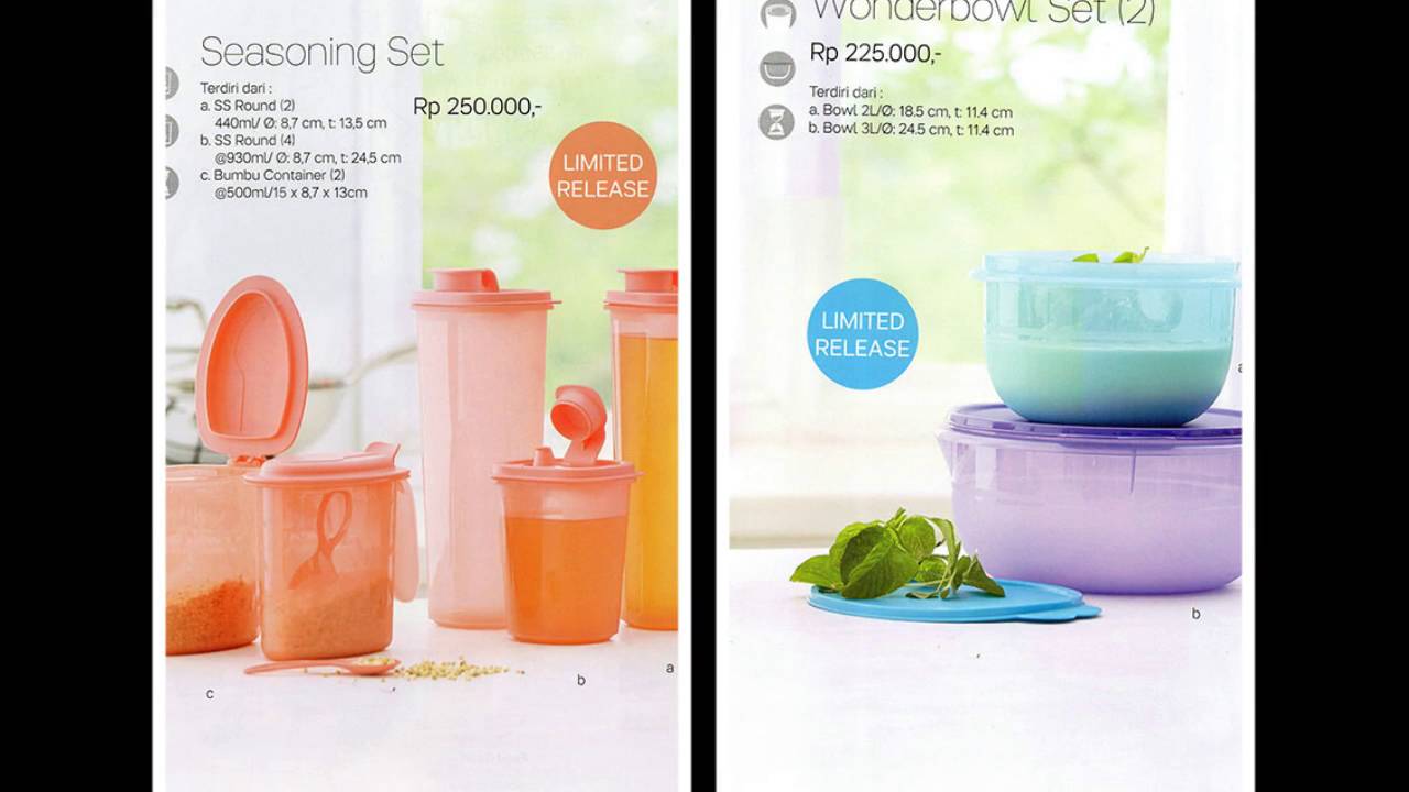 TUPPERWARE PROMO APRIL 2016 - YouTube