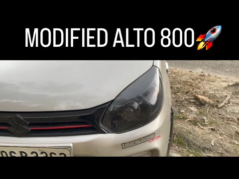MODIFIED ALTO 800 | SILVER phoeniX | In THE HOOD - YouTube