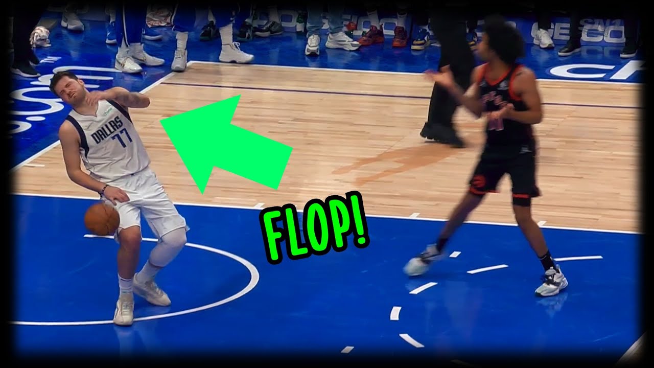 Luka Doncic is the NEW KING of FLOPPING! | RAPTORS vs MAVS | Jan 19 ...