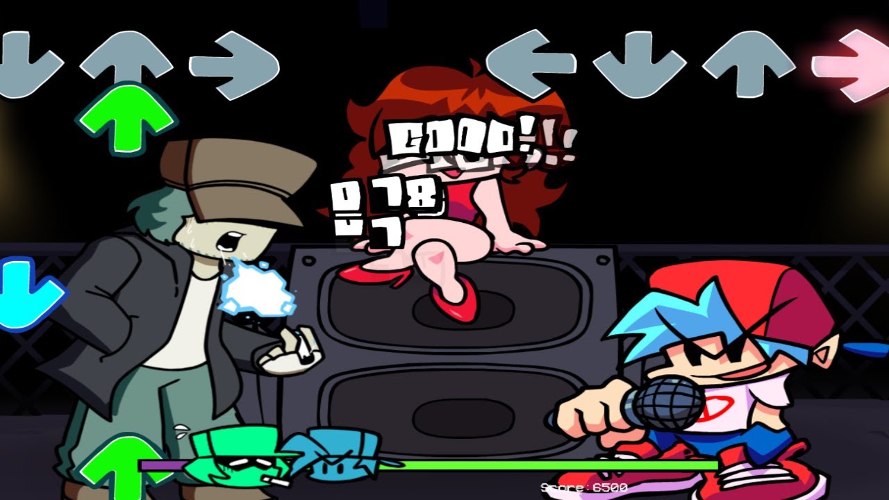 playing old fnf mod - YouTube