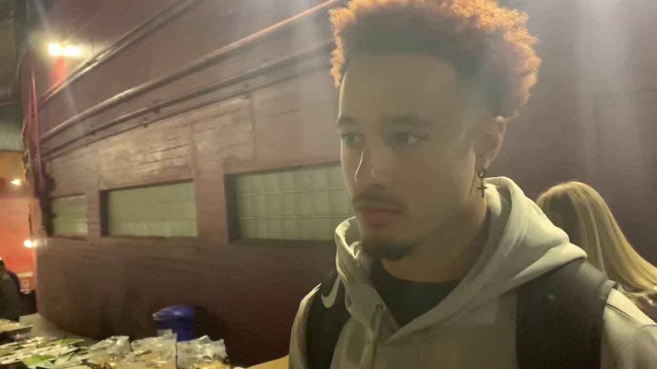 USC S Chase Williams after the loss to Oregon - YouTube