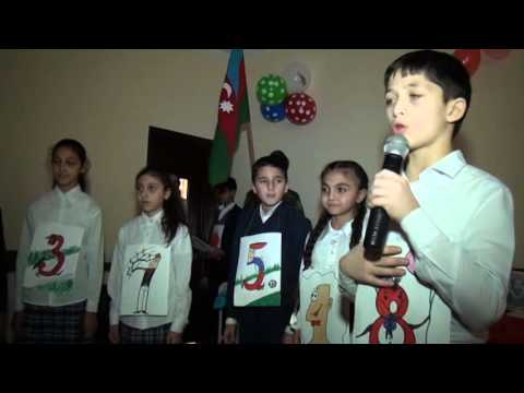 Qazax Rayon A.Bəbirov adına Xanbağı məktəbinin riyaziyyat gecəsi