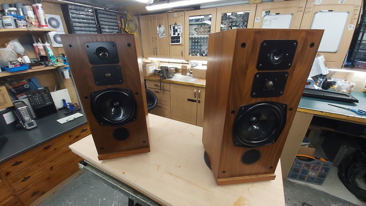 CELEF PE1 Speakers Part 4 - Integration & Cabinets - YouTube