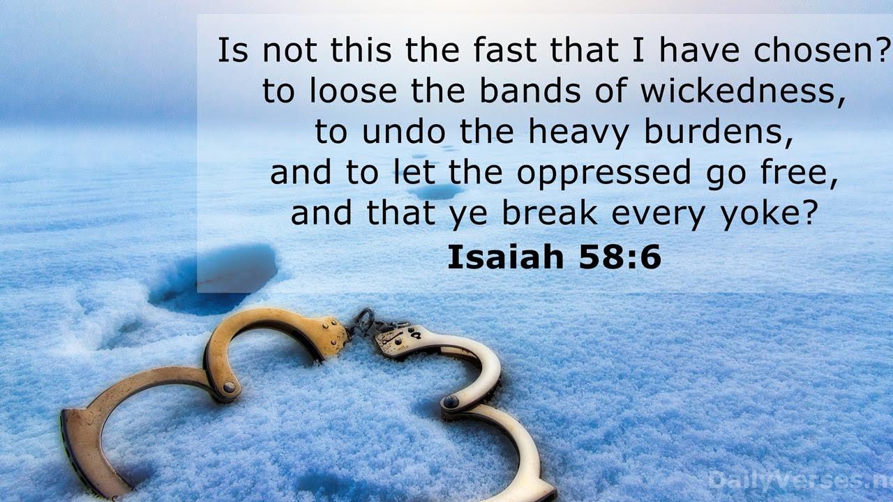 Isaiah 58 - Bible Study (The Fast Of The Lord) - YouTube