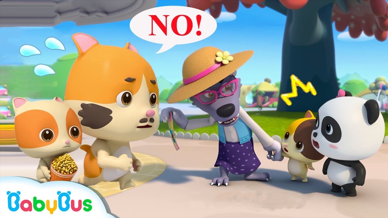 Baby Kitten, Don't Go with Strangers | Super Policeman | Kids Safety ...