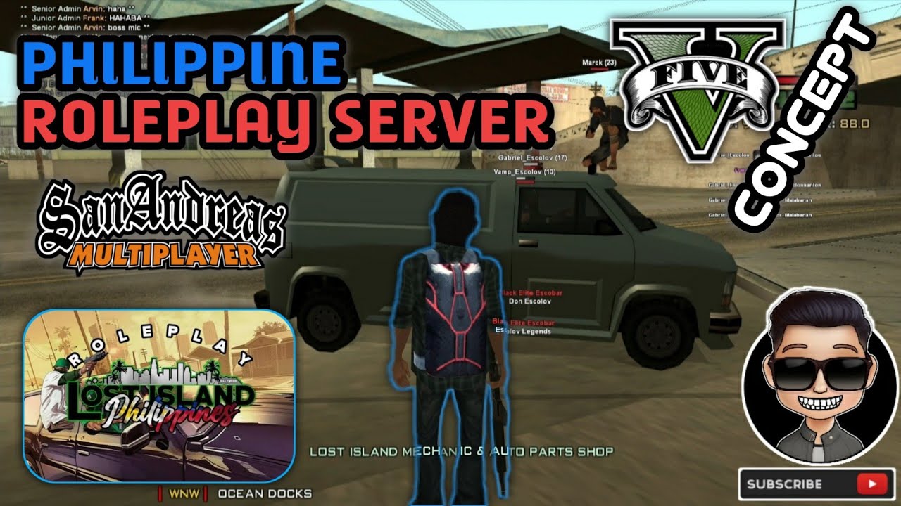 Lost Island RolePlay (Philippine SA-MP Server) GTA 5 Concept 😱 || Grabe ...