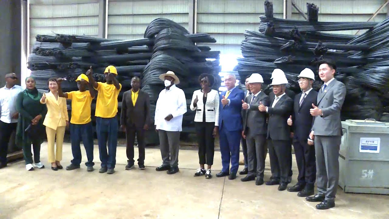 President YK Museveni Commissions Factories at Sino Uganda Industrial ...