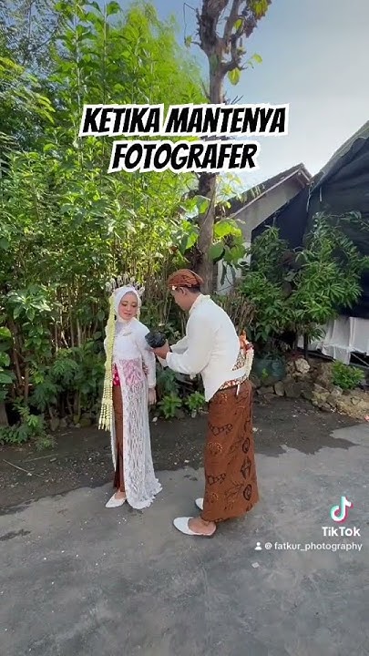 Biar difoto mantenya sendiri aja #shorts #weddingphotography - YouTube