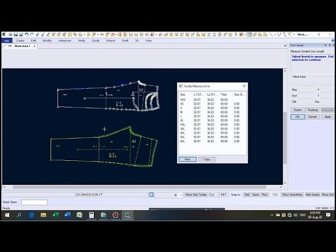 Gerber Beginner Tutorial │How to make Basic Long pant │Part 1 Gerber ...