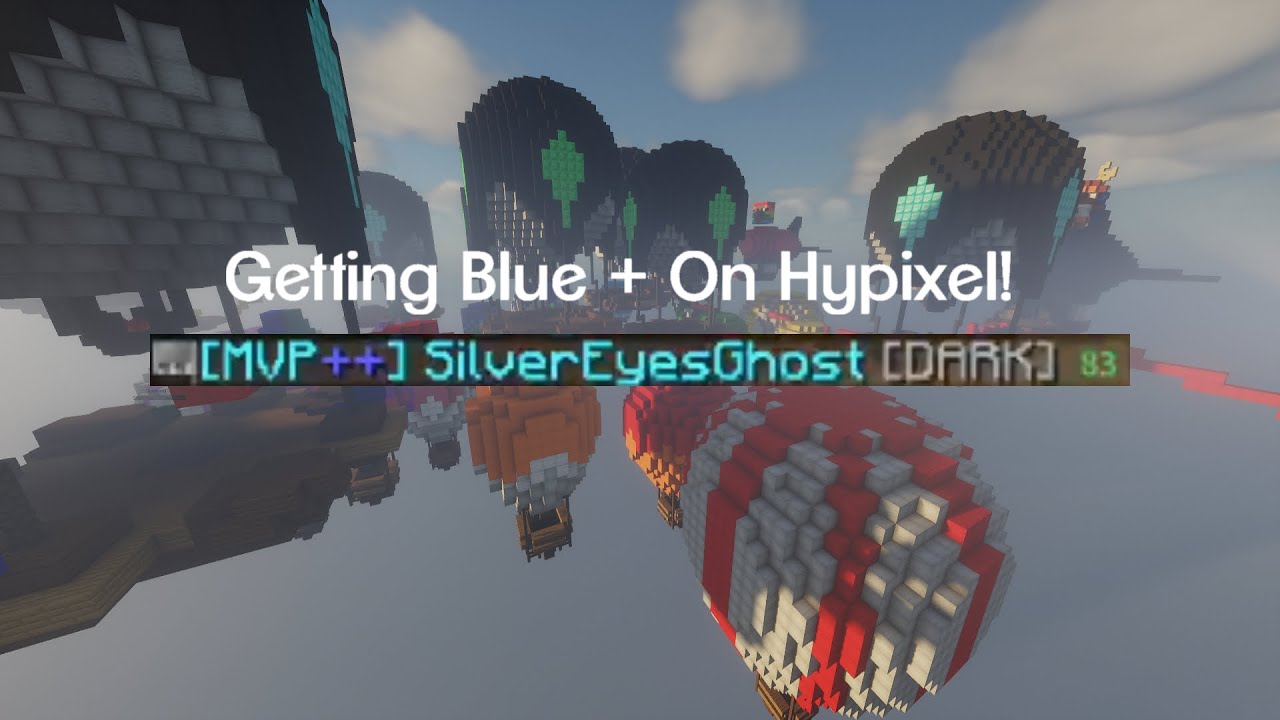 Getting Blue + On Hypixel! (Level 85) | Hypixel - YouTube