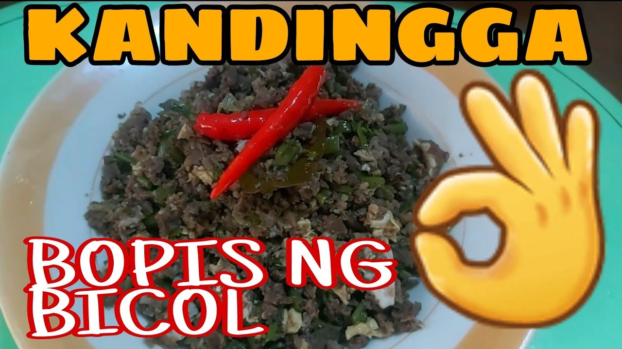 KANDINGGA | ang bopis ng Bicol (EASY WAY) - YouTube
