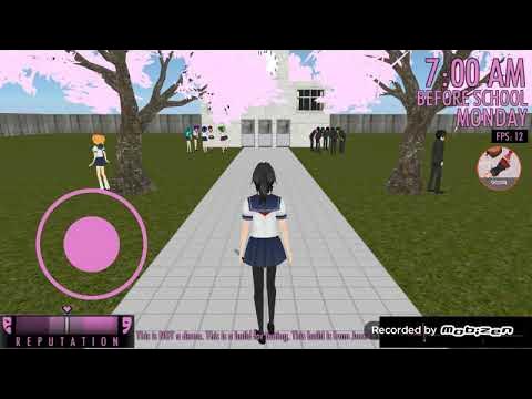 Yandroid simulator (Fan game yandere simulator) - YouTube