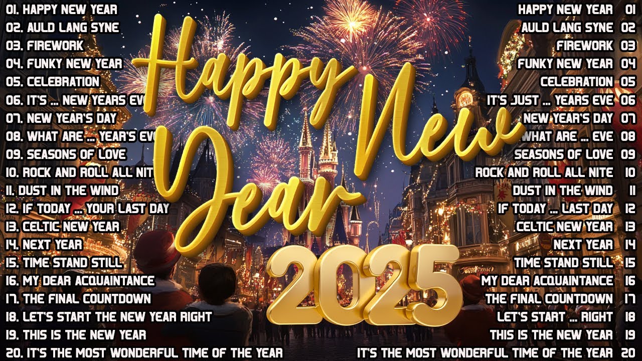🎆 Happy New Year 2025 🎶 Ultimate Party Music Playlist - YouTube