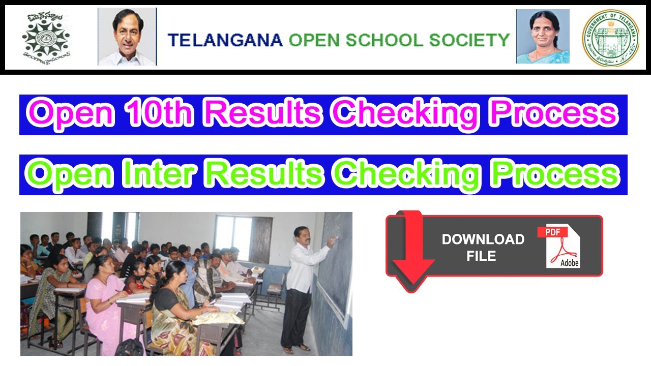 Open 10th Result 2023 | Open Inter Results 2023 | telangana open school ...