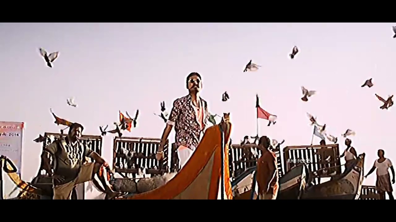 master × beast = maari mass // bgm // dhanush// entry// slow motion ...