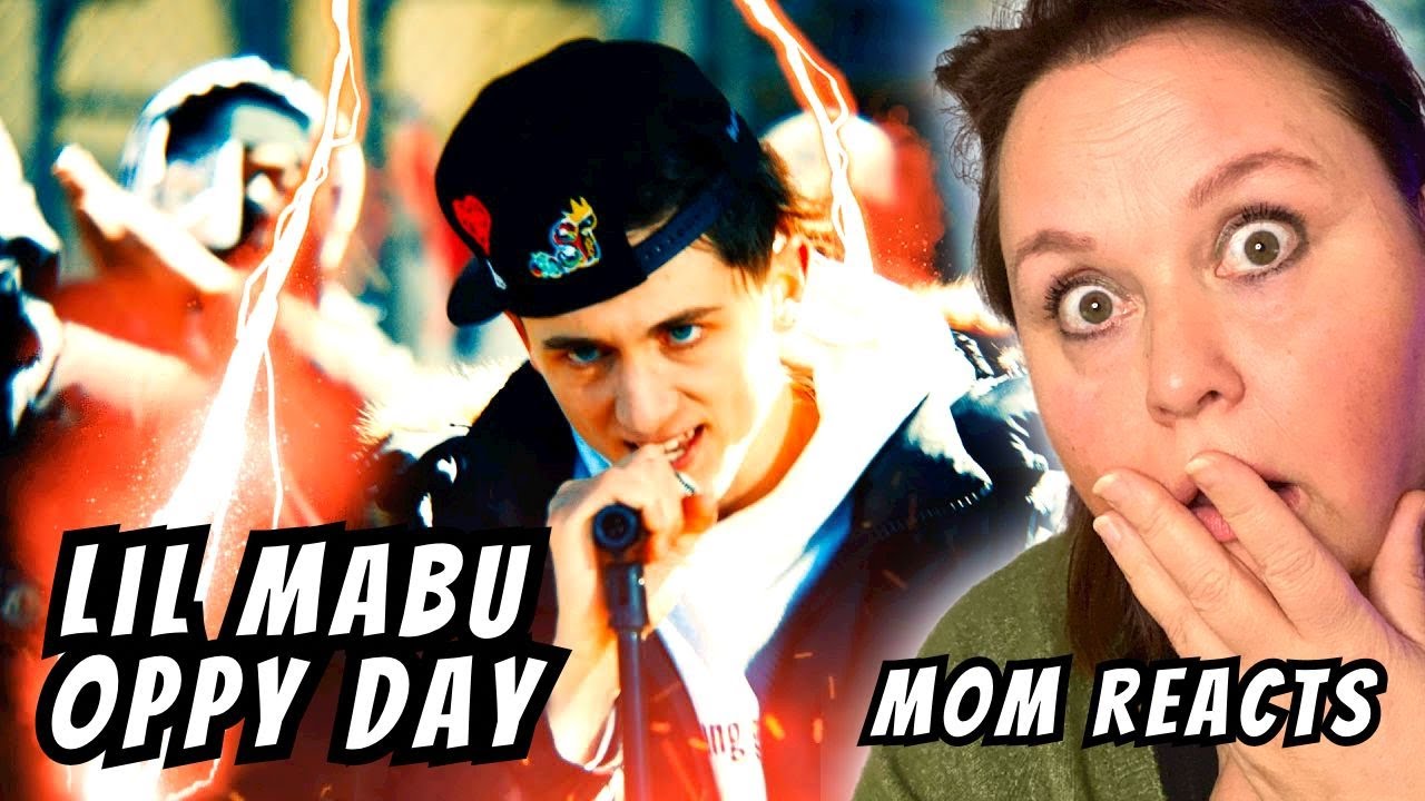 My MOM Reacts To Lil Mabu - OPPY DAY (Live Mic Performance) - YouTube