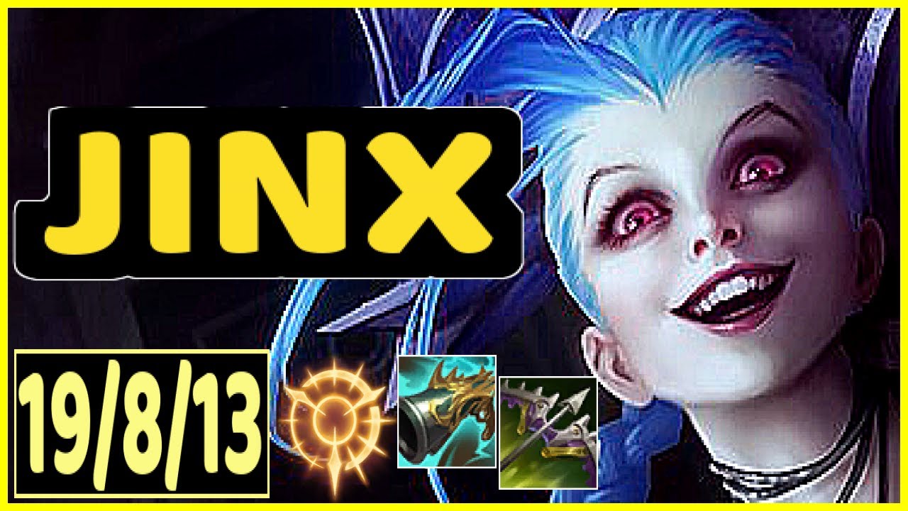 JINX VS SAMIRA - 19/8/13 KDA ADC GAMEPLAY - YouTube