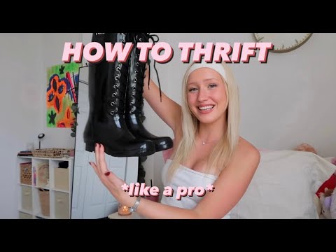 How to Thrift like a PRO in 2024 (thrift with me + haul) - YouTube