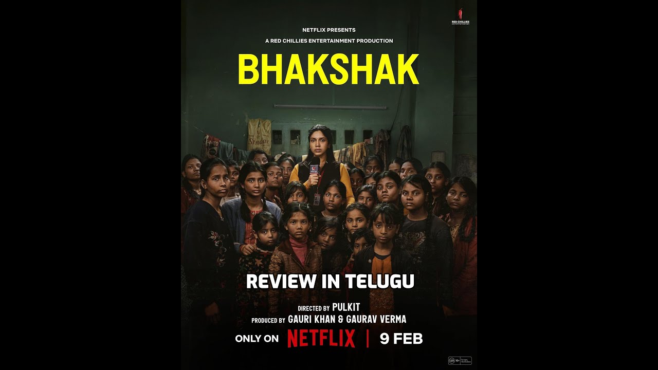 Bhakshak Netflix OTT Review in Telugu. Pulkit, Bhumi Pednekar. - YouTube